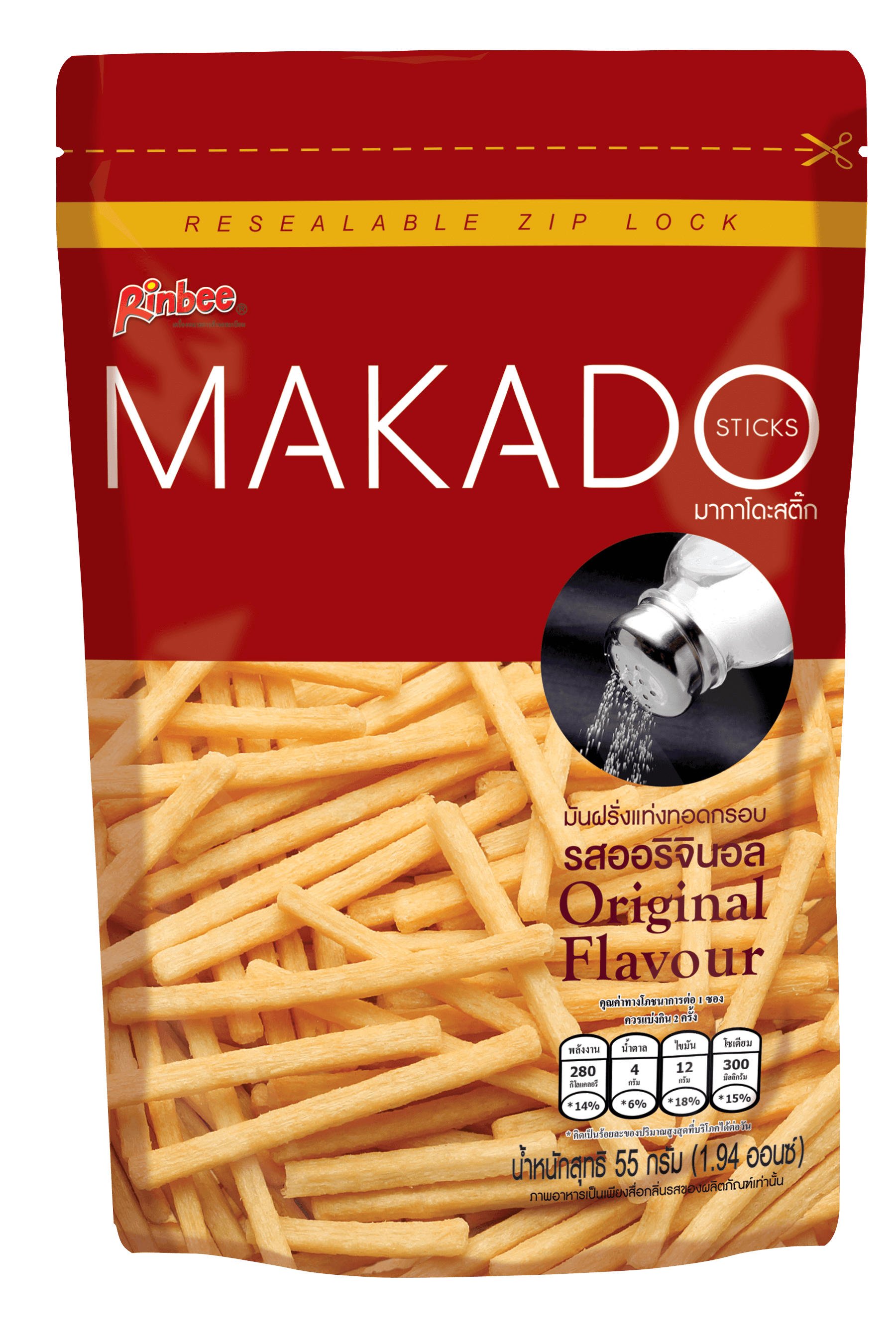 MAKADO STICKS ORIGINAL | Rinbee Thailand